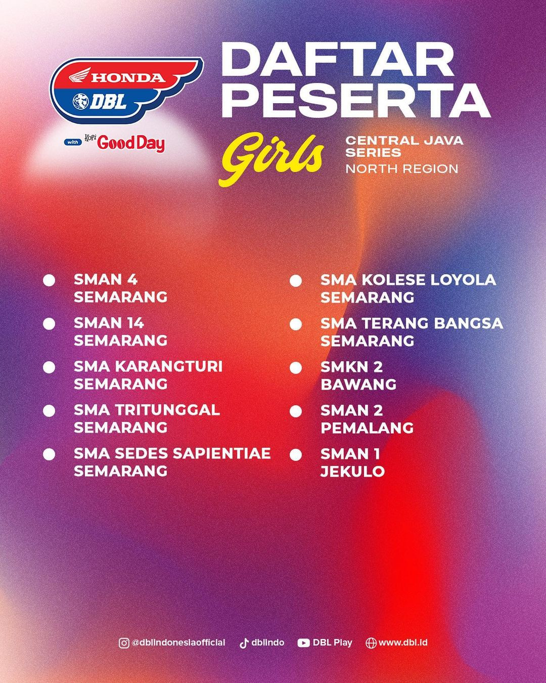 DBL Jawa Tengah Segera Berlangsung, Semarang Awali Rangkaian Kompetisi! | DBL ID